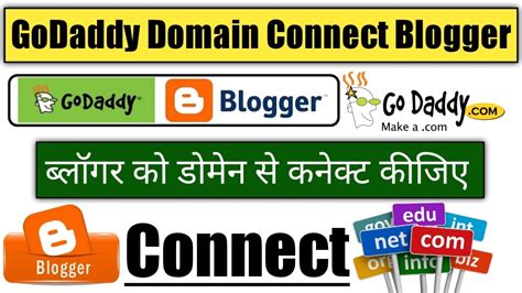 how to custom domain setup on blogger with godaddy blogger new