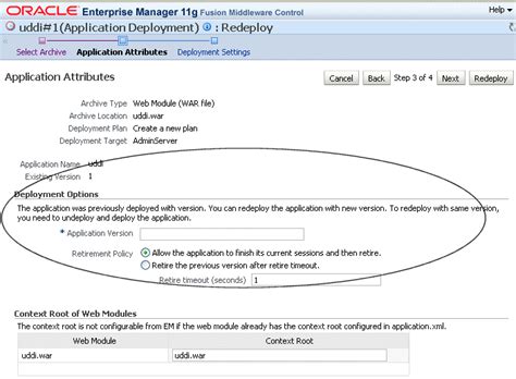 deploying web services applications