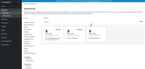 deploy cockroachdb on red hat openshift cockroachdb docs