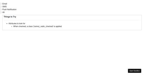react control library radiobutton reactstrap codesandbox