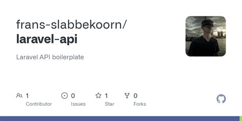 github frans slabbekoorn laravel api laravel api boilerplate