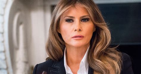 Its Trumps Speech But Eyes Are On Melania The New York Times