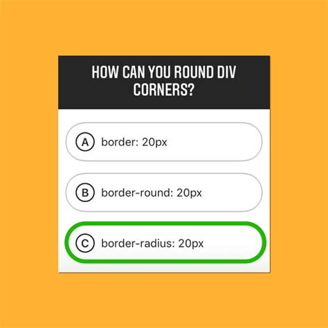 do you know how to create rounded borders in element in css border