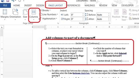 how to make two numbered columns in word printable templates free