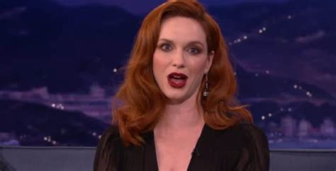 Nude Christina Hendricks Snuggles Up In Relatable Snapshot