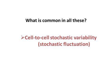 Stochastic Modeling In Systems Biology And Biophysics Subhadip