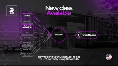 how to export corectly your own sketchup project to unreal engine 5