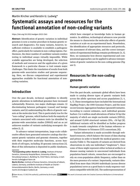Pdf Systematic Assays And Resources For The Functional Annotation Of