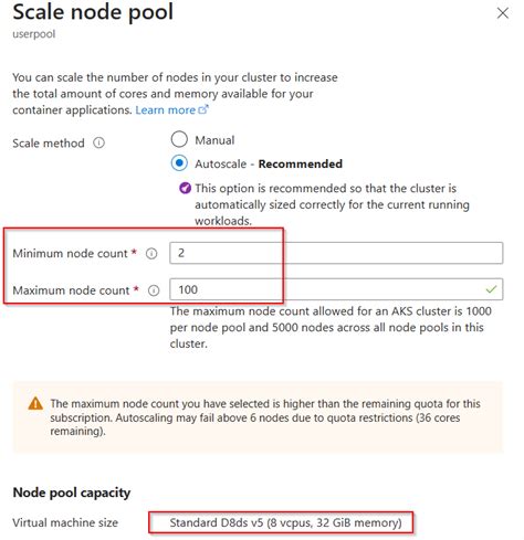 azure kubernetes oomkilled exit code 137 auto scaling did not kick