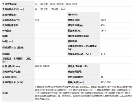 搭国五发动机 福田拓陆者f9 E5共五款车型工信部过审 皮卡新车资讯 皮卡资讯 中国皮卡网