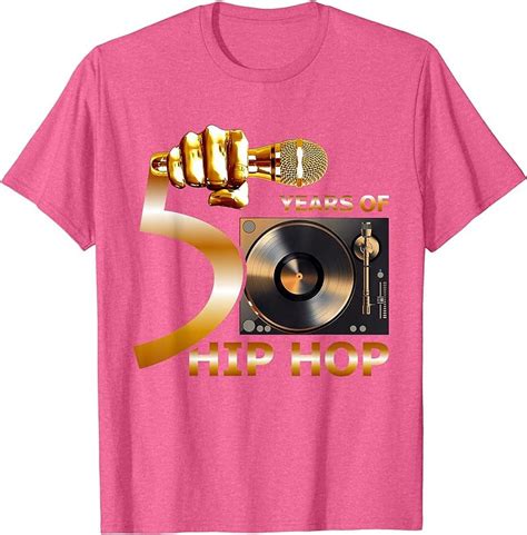 50 Years Hip Hop 50th Anniversary Hip Hop Celebration T Shirt