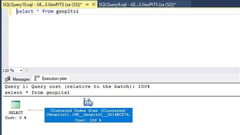 differences between sql server clustered index scan and index seek