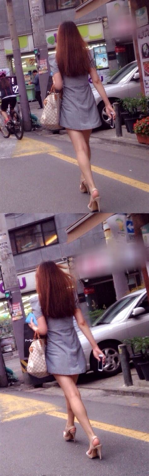 발기찬 성인뉴스 핫한 일반인 미니스커트 뒷태 이미지