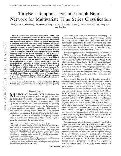 Todynet Temporal Dynamic Graph Neural Network For Multivariate Time
