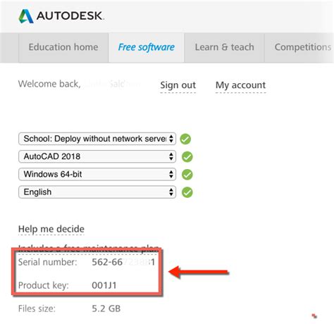view autodesk license information individual installation english