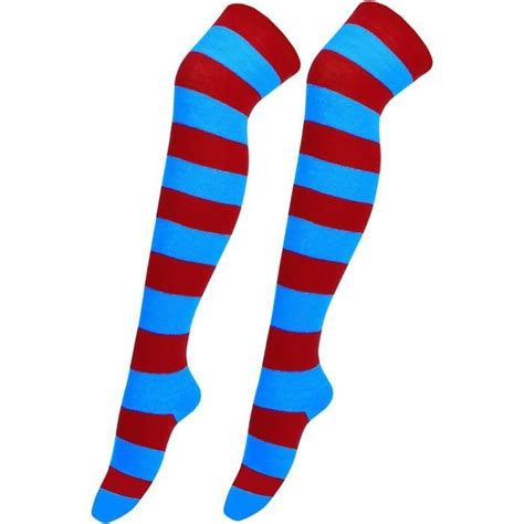 Chaussette Haute Raye Chaussettes Hautes Au Dessus Du Genou Pour