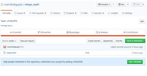 creation of testing and production environment using