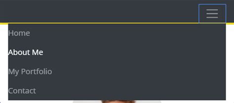 jquery navbar collapse menu is not the same width as the