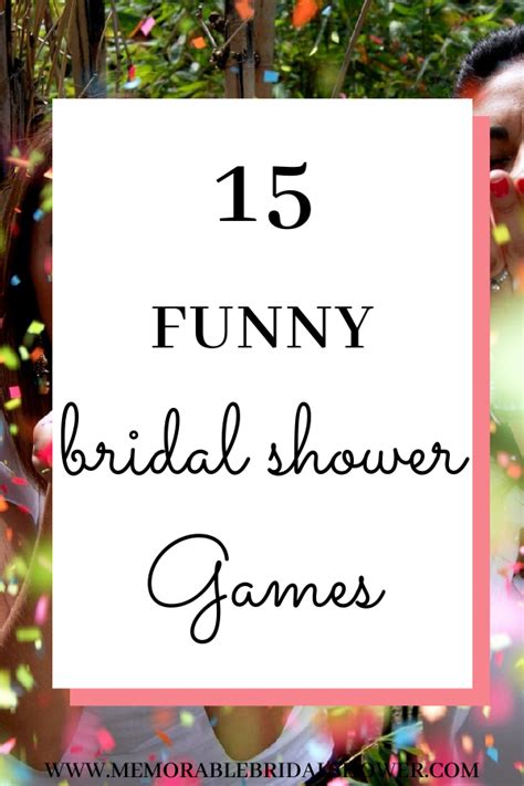 23 Fun And Unique Bridal Shower Games Artofit