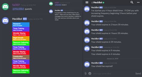 discord bots with timers