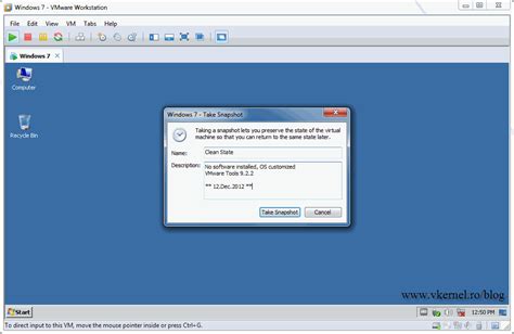 Creating Snapshots In Vmware Workstation Adrian Costeas Blog