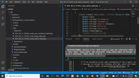 mysql how to resolve sqlstate[hy000] general error 1824 failed to