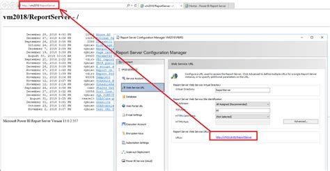 solved not able to open the report server url microsoft power bi