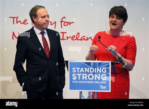 Dup Deputy Leader Nigel Dodds Launch Dup Manifesto Old Courthouse Hi