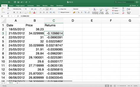 how to calculate stock returns manually and on excel® fervent