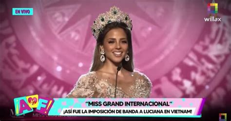 Luciana Fuster Así Fue Su Pasarela En El Miss Grand Internacional 2023