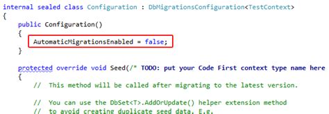tips for entity framework migrations elegantcode