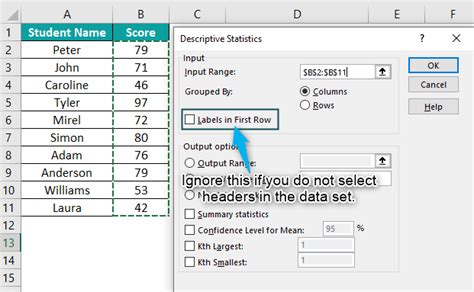 Descriptive Statistics In Excel How To Use And Interpret