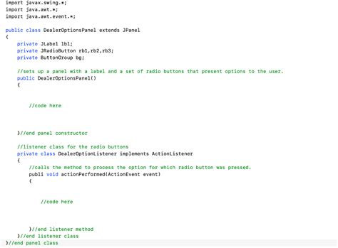java swing button listener decoration examples