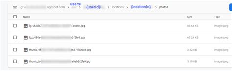 delete firebase storage folder on delete of a document