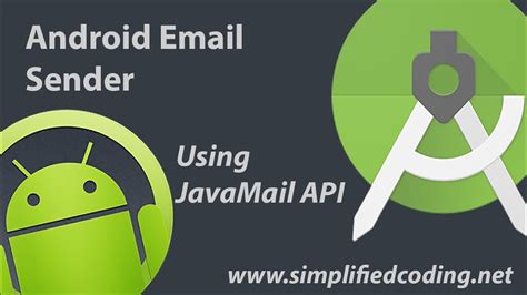 android email sender using javamail api youtube