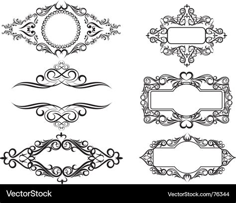 Free Vector Clipart Vintage Frames