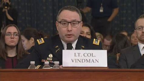 Alexander Vindman Who Testified Against Trump Fired From White House