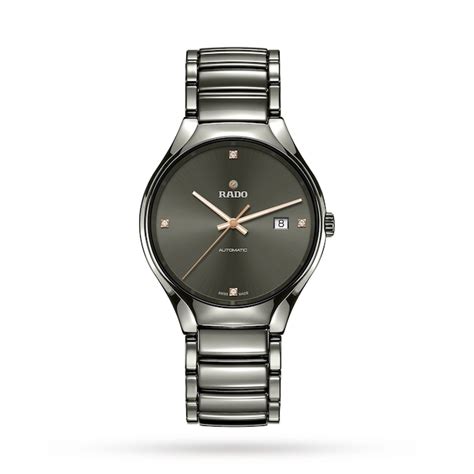 Rado True Automatic Diamonds 40mm Mens Watch R27057712 Watches Of