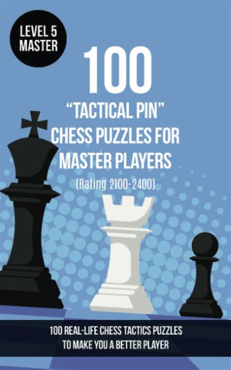 100 “tactical Pin” Chess Puzzles For Master Players Rating 2100 2400
