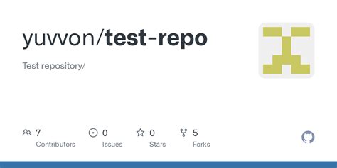 github yuvvon test repo test repository