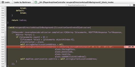 objective c nsstring stringwithformat memory leak with arc stack