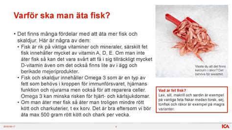 Lektion 4 Fisk Paula Frösell Leg Dietist Och Brand Manager Mat