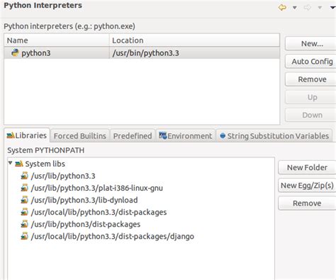 python django unresolved importing in eclipse stack