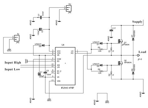 Powerful Dc Motor Driver Using Ir2110 Oleg Kutkov Personal Blog