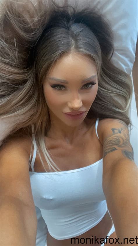 smoking hot monika fox takes off her shirt to show her big boobs 15 photos