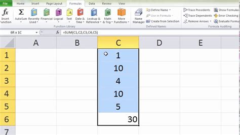 06 lesson ms excel formula part i youtube