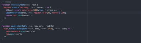 node js updating two mongoose collections receiving can t set