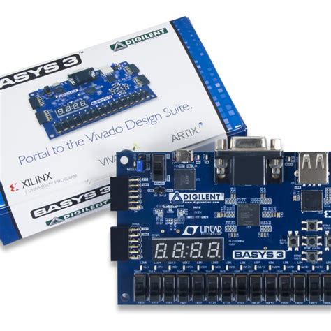 Digilent Basys 3 Artix 7 Fpga Trainer Board Archives
