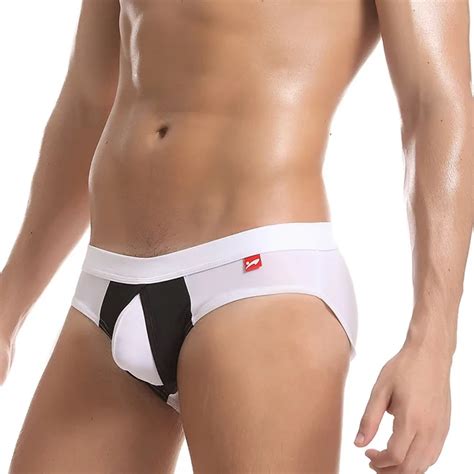 Buy Sexy Gay Underwear Mens Briefs Shorts Brand Man