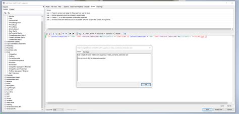 solved ilogic rule compile errors autodesk community